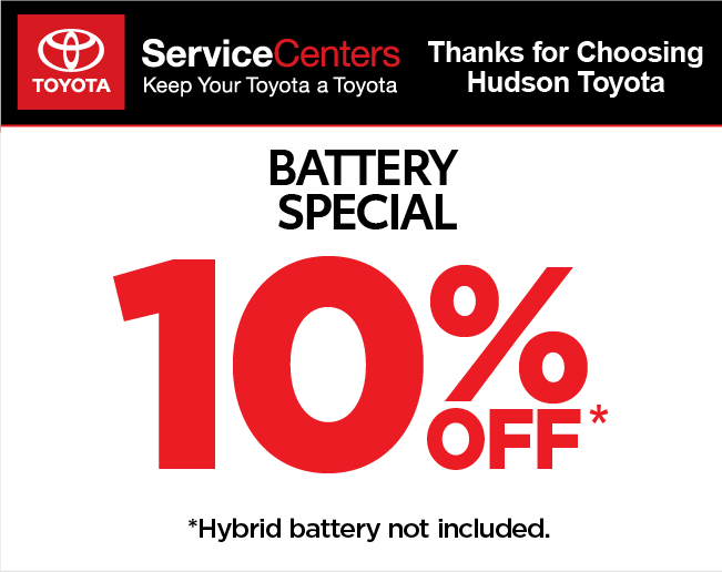 Service Coupon 5 | Hudson Toyota